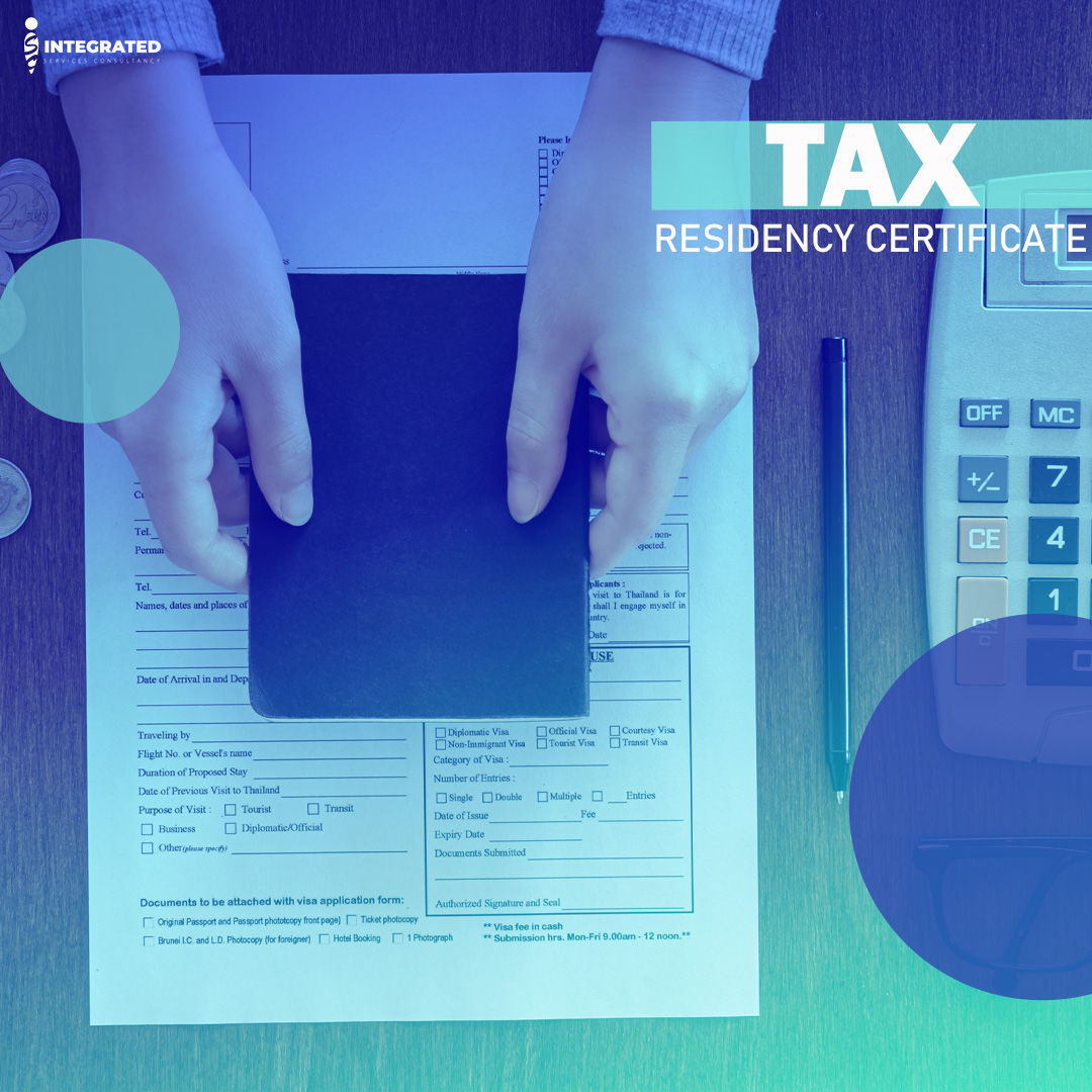 Tax Residency Certificate - ISC